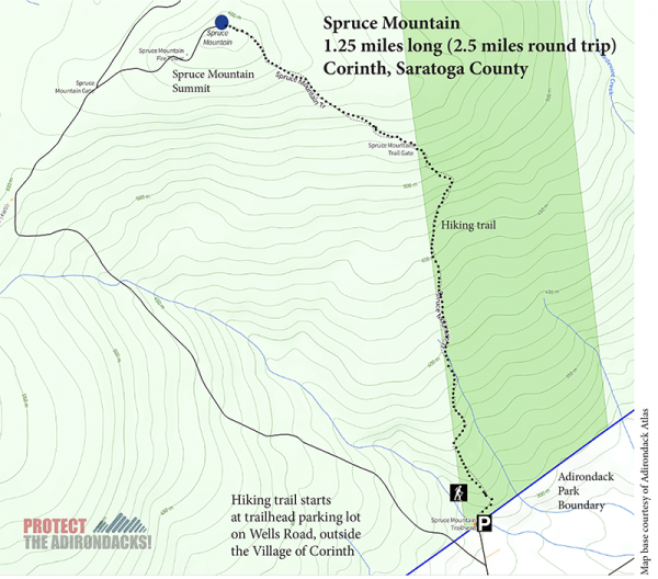 Hike Spruce Mountain - Protect the Adirondacks!