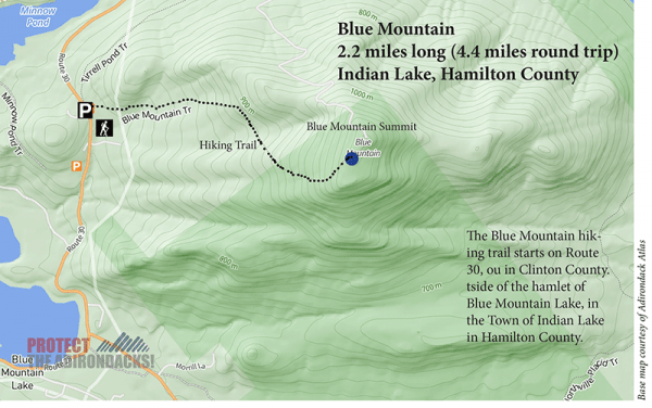 Hike Blue Mountain - Protect the Adirondacks!