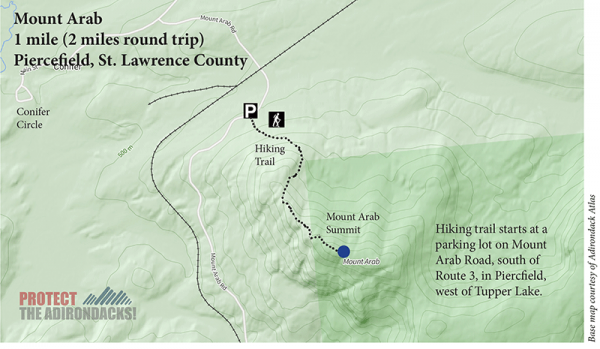 Hike Mount Arab - Protect the Adirondacks!
