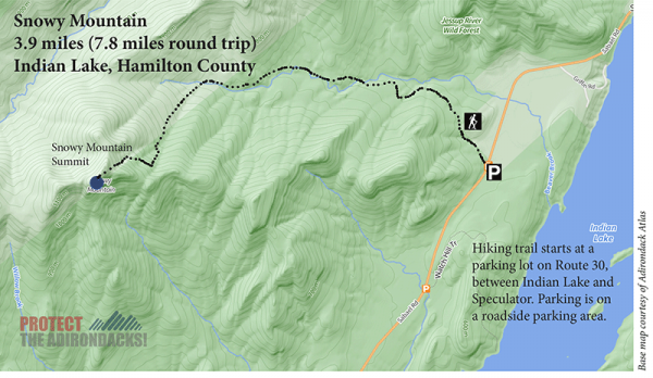 Hike Snowy Mountain - Protect the Adirondacks!
