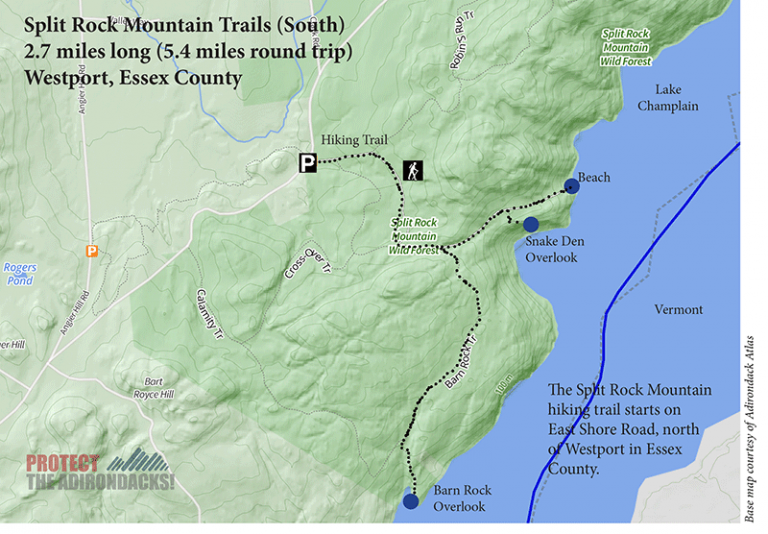Hike Split Rock Mountain (South Trails) - Protect the Adirondacks!