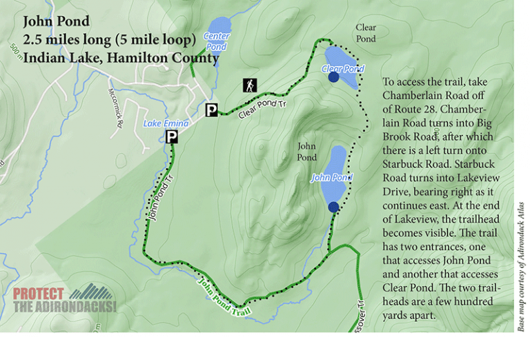 Hike John Pond - Protect the Adirondacks!