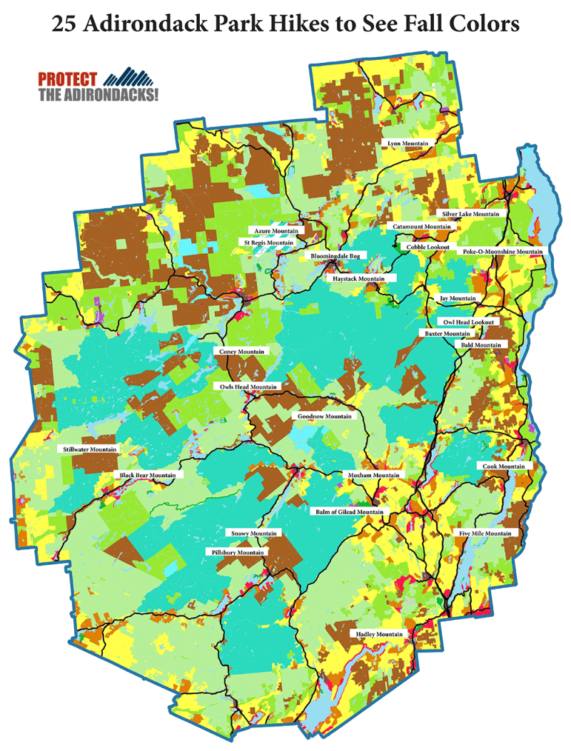 25 hikes to see fall colors in the Adirondacks - Protect the Adirondacks!